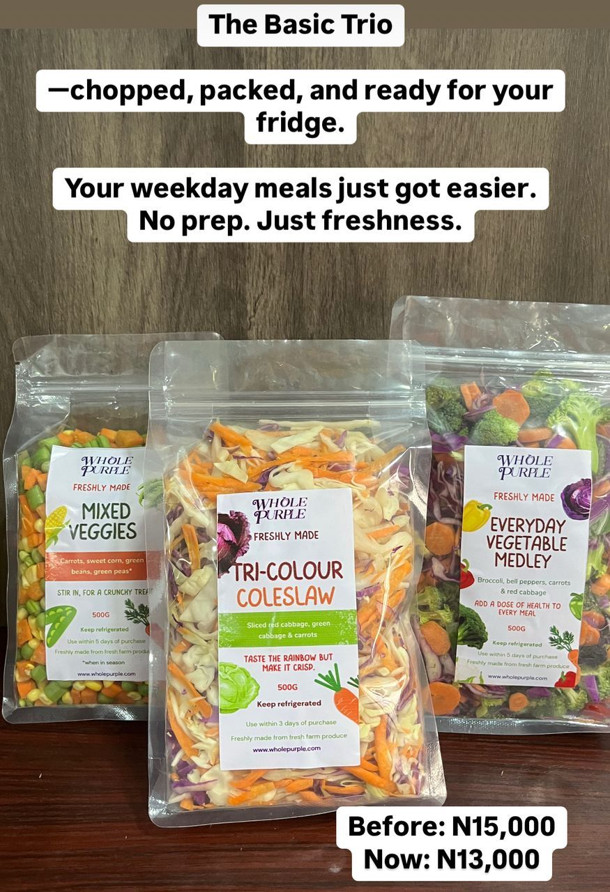 The Basic Trio | Whole Purple